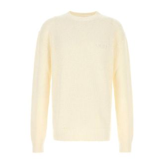 Amiri Crochet Mesh Crew - - Knitwear - Herren - Gelb - XL
