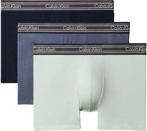 Calvin Klein Lot de 3 boxers en coton m&eacute;lang&eacute;