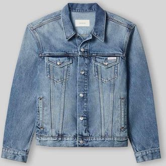 Calvin Klein Jeans Regular Fit Jeansjacke aus reiner Baumwolle