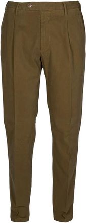 L.B.M. 1911 L.b.m. 1911, Homme, Pantalons, Vert, Taille: M Chinos Coupe Carotte