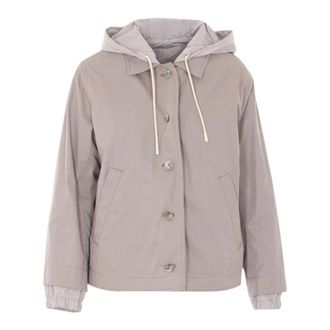 Herno Giacca Corta Reversibile - - Jackets - Damen - Grau - XL