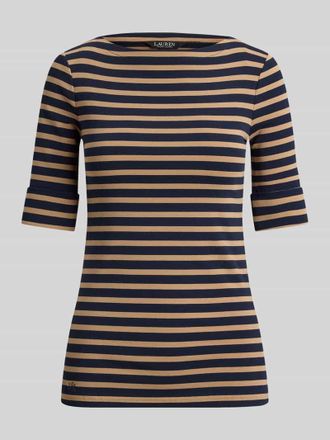 Lauren Ralph Lauren Slim Fit T-Shirt aus Baumwoll-Mix