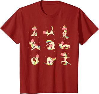 unicorn Yoga-Einhorn. T-Shirt