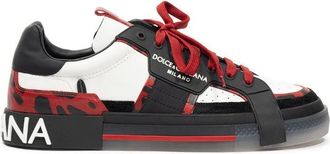 Dolce & Gabbana Homme, Chaussures, Multicolore, Taille: 46 EU Baskets Basses Portofino
