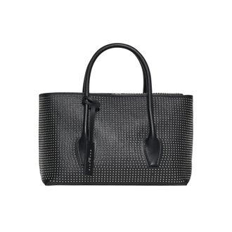 John Richmond Handtasche mit Ziernieten und essentiellem Design - - Bags - Damen - Schwarzk - ONE SIZE