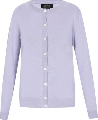 Usha Strickjacke Frauen hellblau