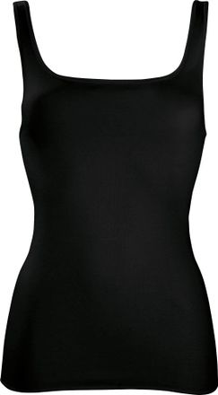 Nina Von C. Bio Damen-Unterhemd schwarz Gr&ouml;&szlig;e 48