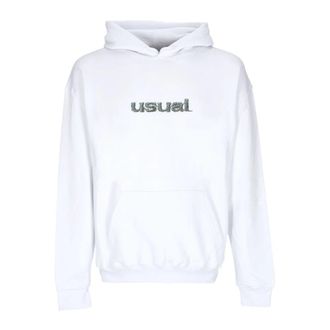Usual Wei&szlig;er Dionea Langarm-Hoodie - - Sweatshirts & Hoodies - Herren - Wei&szlig; - L