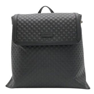 Gucci Pre-owned Vintage Backpack - - Pre-owned - Damen - Schwarzk - ONE SIZE
