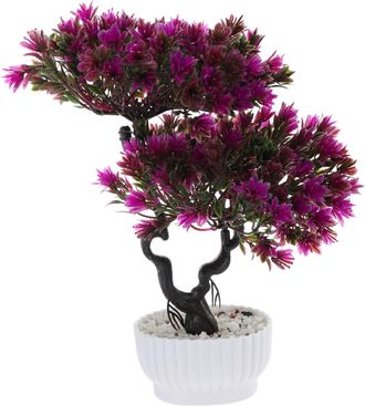 Cabilock Simulierter Bonsai-kiefernbaum Imitat Haushaltsnadel-Baum Dekoration Simulationsbaum Ornament Wohndekoration