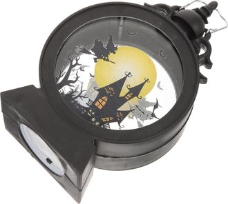 BESPORTBLE Halloween Laterne Vintage Tischlicht mit Griff Transparente Tragbare Lampe f&uuml;r Partydekoration Langlebige Halloween Deko f&uuml;r Innen und Au&szlig;en