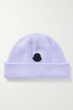 Moncler + 1017 Alyx 9sm Beanie Aus Wolle - Lila