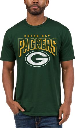Junk Food Clothing x NFL - Green Bay Packers - Bold Logo - Unisex Adult Short Sleeve Fan T-Shirt for Men and Women - Size 3X-Large