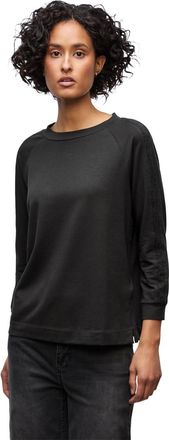 Street One Shirt mit Leo-Gallonstreifen Darkest Brown 36