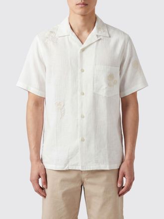 Portuguese Flannel Chemise Homme couleur Blanc