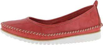 Andrea Conti Damen Slipper, Chili, 36 EU