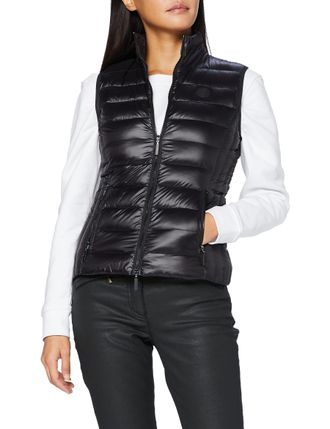 A|X Armani Exchange Damen Down Vest, Black, XL