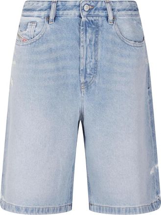 Diesel Femme, Shorts, Bleu, Taille: W27 De-Sire Short