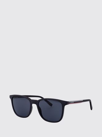Lacoste Aviator-Sonnenbrille von aus Acetat mit rechteckigem Rahmen und dunklen Gl&auml;sern
