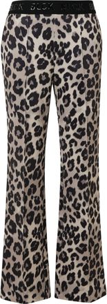 s.Oliver Wide-Leg-Hose aus Scuba mit Logo-Gummibund