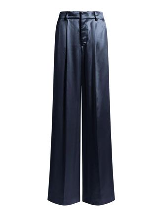 Alberta Ferretti Pantalons D&eacute;contract&eacute;s - Bleu