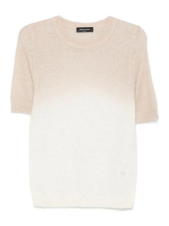 Fabiana Filippi Pull Col Rond - Beige