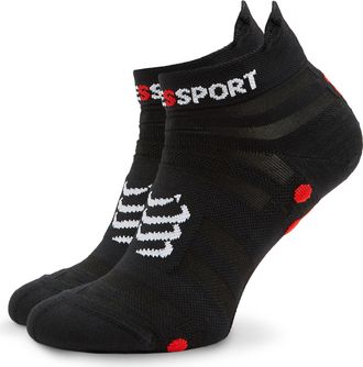 Compressport Kurze Socken Compressport Pro Racing Socks v4.0 Ultralight Run Low XU00051B Schwarz