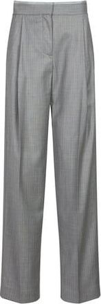 CHRISTOPHER ESBER Pantalon taille haute &agrave; plis en laine