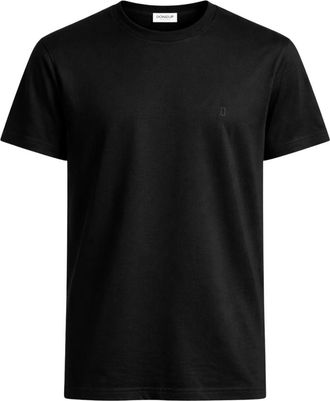 Dondup Homme, Tops, Noir, Taille: 2XL Girocollo T-shirt