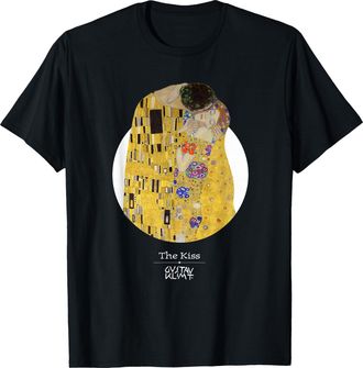Art Classics Gustav Klimt Der Kuss ber&uuml;hmtes Gem&auml;lde T-Shirt