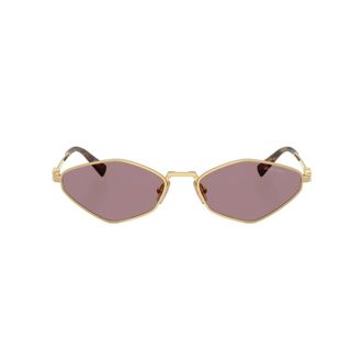 Miu Miu MU 56Zs Sonnenbrille - - Accessories - Damen - Gelb - 56 MM