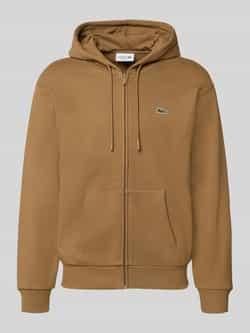 Lacoste Regular Fit Sweatjacke aus Baumwoll-Mix