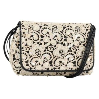 Chanel Pre-owned Cuir sacs-chanel - Femme - Pre-owned - Blanc - Taille: ONE Size