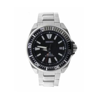 Seiko Femme, Accessoires, Gris, Taille: ONE Size Montre Prospex Samurai