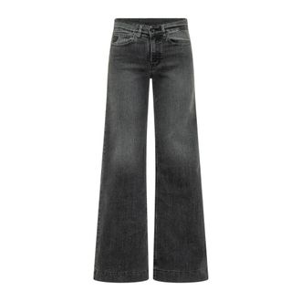 Lois Wide Jeans - - Jeans - Damen - Schwarzk - W26