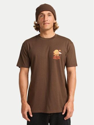 Billabong T-Shirt Gimmicks EBYZT00363 Braun Regular Fit