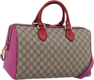 Gucci Pre-owned Vintage Boston Bag - Femme - Pre-owned - Multicolore - Taille: ONE Size