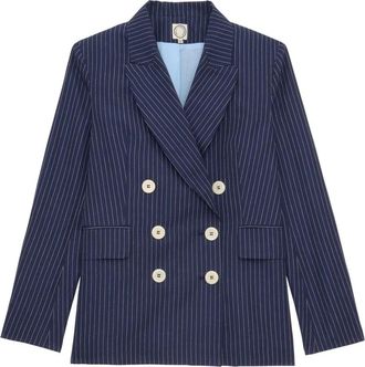 Ines De La Fressange Femme, Vestes, Bleu, Taille: 40 FR June Tailored Jacket