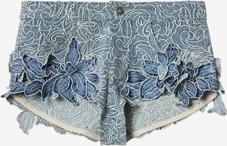Isabel Marant Short Odessa - Femme - Bleu - Taille 38 - Isabel Marant