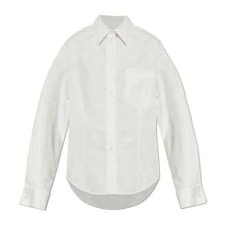 Balenciaga Damen, Blusen & Hemden, Wei&szlig;, MGr&ouml;&szlig;e