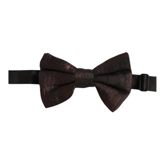 Dolce & Gabbana Vorgebundene Fliege - - Accessories - Herren - Braun - ONE SIZE