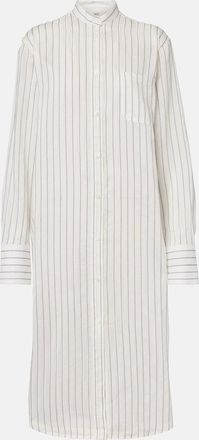 Toteme Robe chemise &agrave; rayures