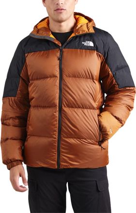 The North Face Herren Diablo Down 2.0 Hoodie Jacke, Mushroom Ember Black He, L