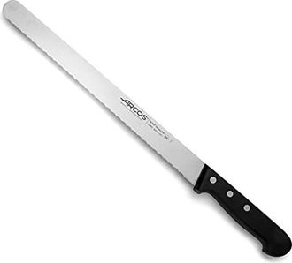 Arcos Serie Universal - Gebäckmesser Kuchenmesser - Klinge Nitrum Edelstahl 300 mm - HandGriff Polyoxymethylen (POM) Farbe Schwarz