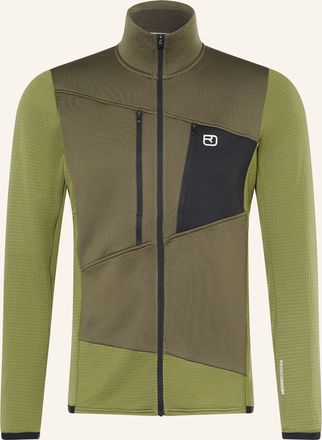 Ortovox Fleecejacke Grid gruen