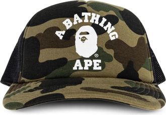 A Bathing Ape casquette à motif camouflage - Vert