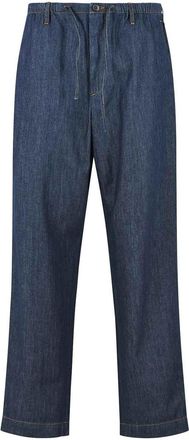 Dries Van Noten Pantalons D&eacute;contract&eacute;s - Bleu