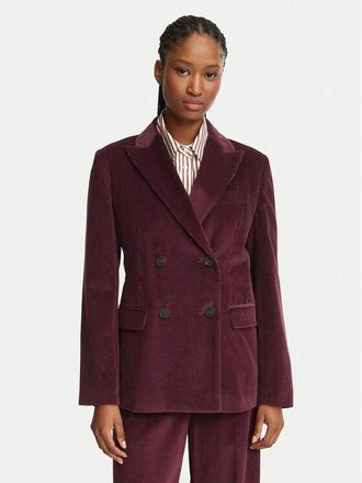 Max Mara Sakko Katanga 2625046012 Dunkelrot Regular Fit