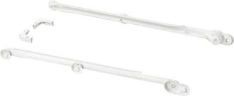 IKEA Ikea Hängeschiene, 58 cm, Weiß, Legierter Stahl, Wandmontage