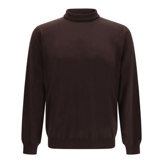 Lardini Pullover mit hohem Kragen - - Knitwear - Damen - Braun - XL